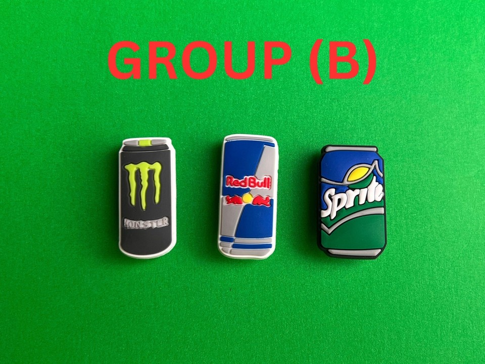 Coca Cola Pepsi Red Bull Fanta Sprite inspired Charm For Crocs Shoe ...