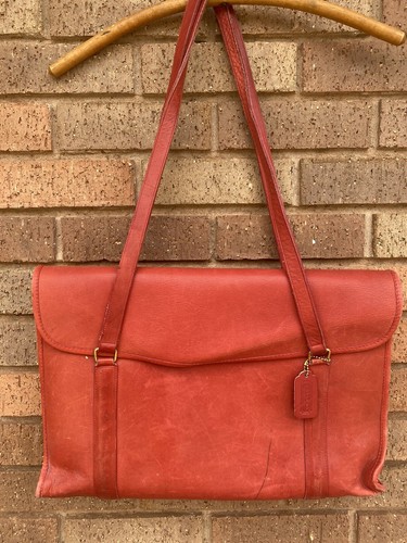 vintage coach shoulder portfolio - Gem