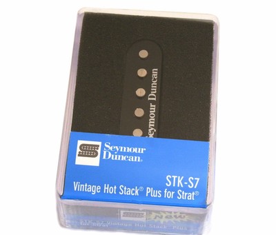 11203-21-Bc Seymour Duncan Vtg Hot Stack Plus Strat Bridge Pickup Black ...