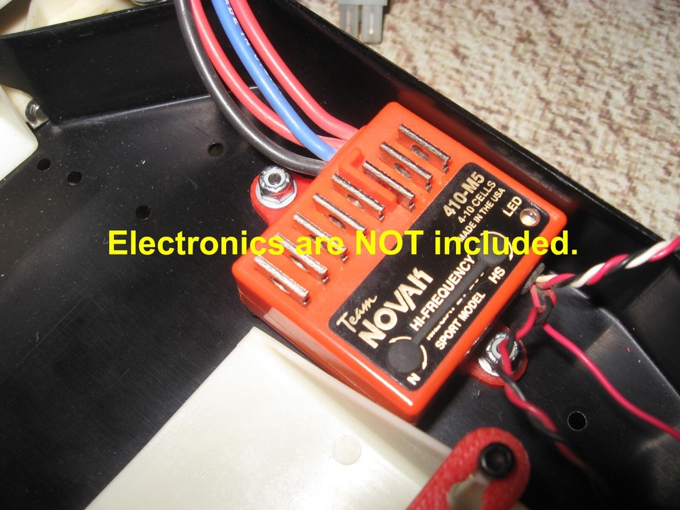 Valkyrie RC Associated RC10 3D Receiver / ESC Mount Set Black (1 Ea ...