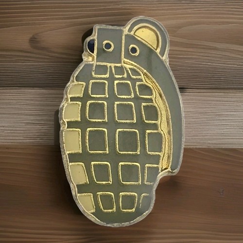 Grenade Vintage Pin brooch military war army | eBay