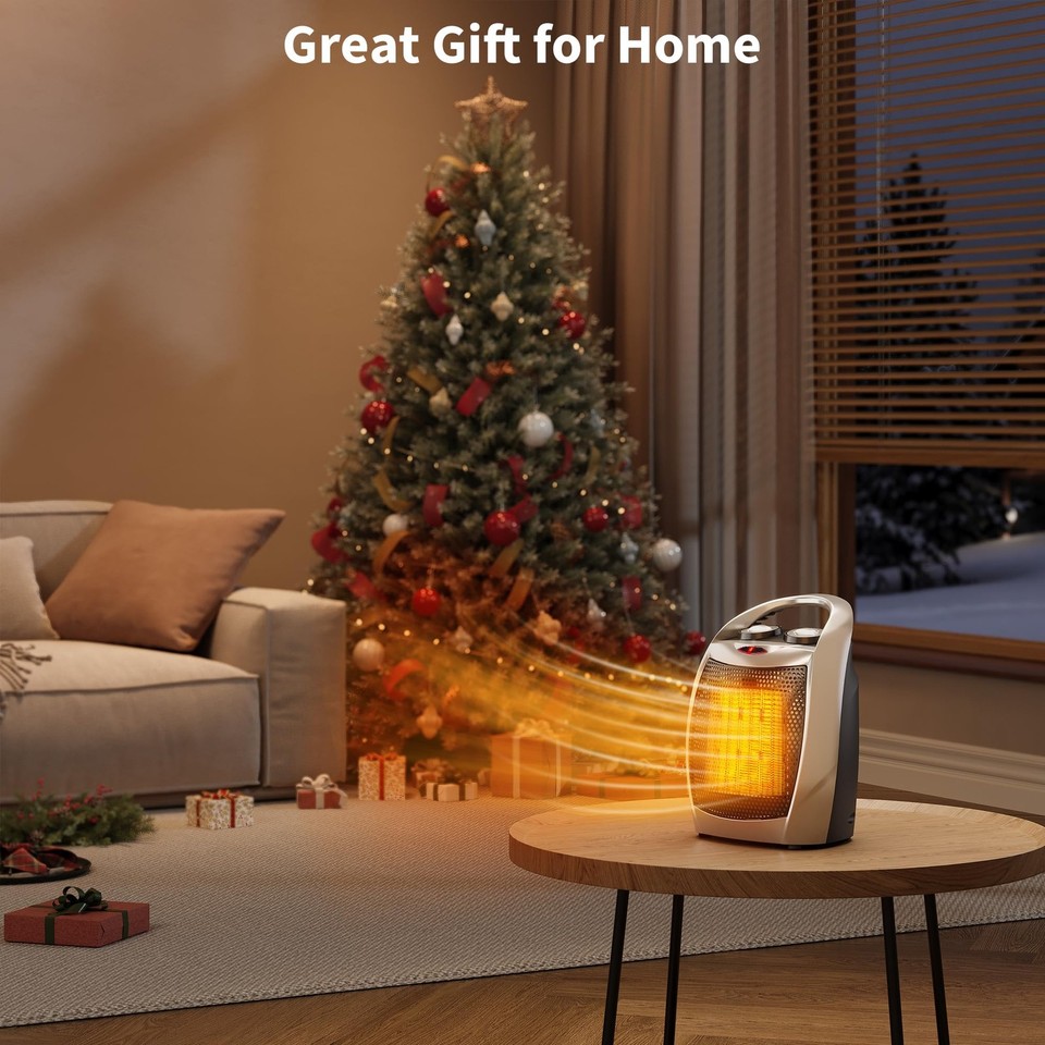 Greenhouse Heater - Handle Indoor Portable Electric Heaters, 2 Speed ...