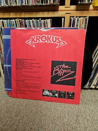 Krokus 1984 The Blitz vinyl LP, with Midnight Maniac | eBay