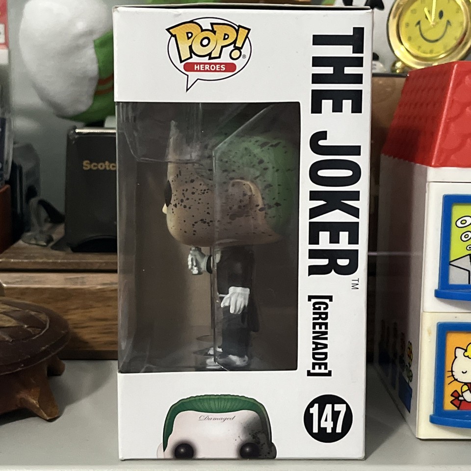 Funko Pop #147 The Joker Grenade 2016 NYCC - New | eBay