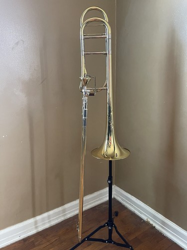 S.E. Shires Q Series TBQ30YA Bb/F Tenor Trombone axial-flow F Trigger ...