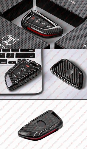 REAL CARBON FIBER KEY FOB CASE COVER FOR 2020-2024 TOYOTA GR SUPRA A90 ...
