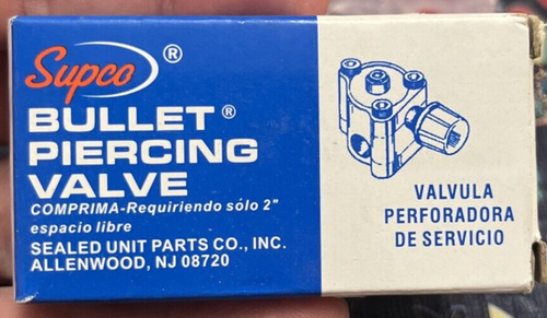 NEW Supco BPV21 Bullet Piercing Valve Copper Tubing 1/2" & 5/8" | eBay
