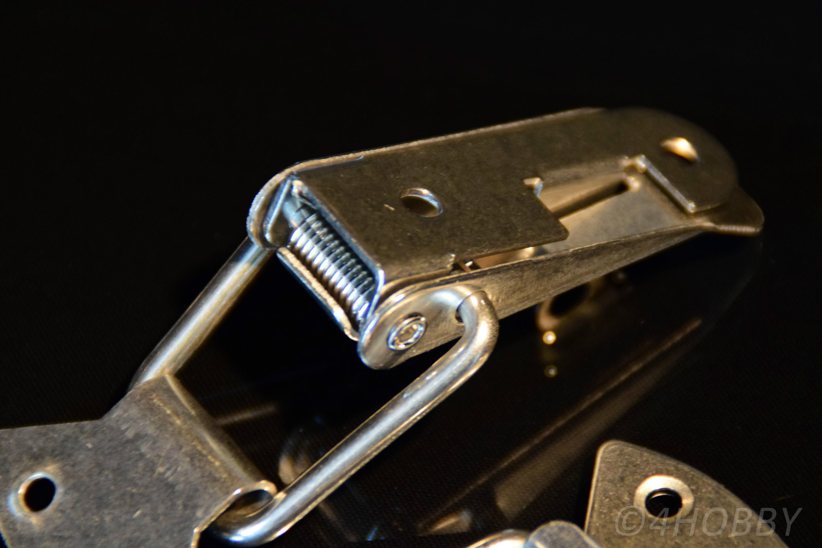 4x Edelstahl Spannverschluss Abschließbar 112mm Kisten/Box-Hebel ...