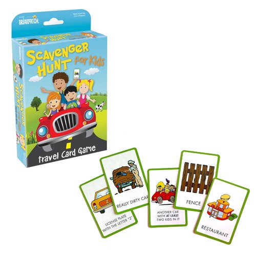 Travel Scavenger Hunt Card Game for Kids, Activities for Family ...