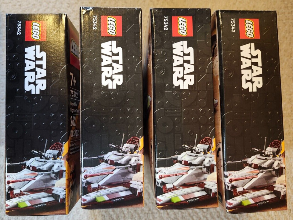LEGO STAR WARS: Republic Fighter Tank (75342) New In Sealed Box Mace ...