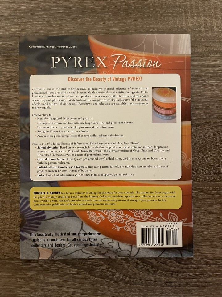 IUC Pyrex Passion The Comprehensive Guide to Decorated Vintage Pyrex ...