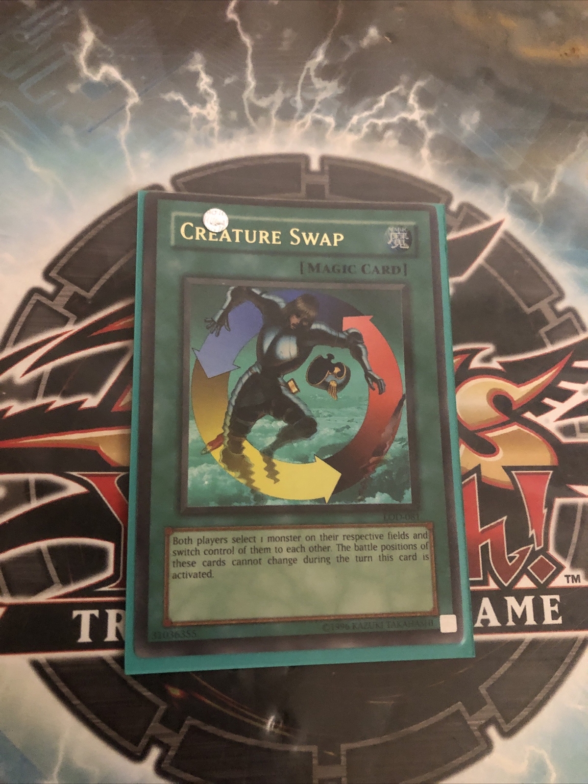 Yu-Gi-Oh! TCG Creature Swap Legacy of Darkness LOD-081 Unlimited Ultra ...