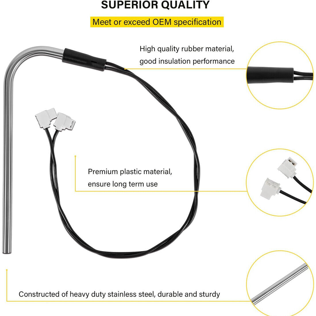 3850644422 Heating Element Fit Dometic Refrigerator Models RM2652 ...