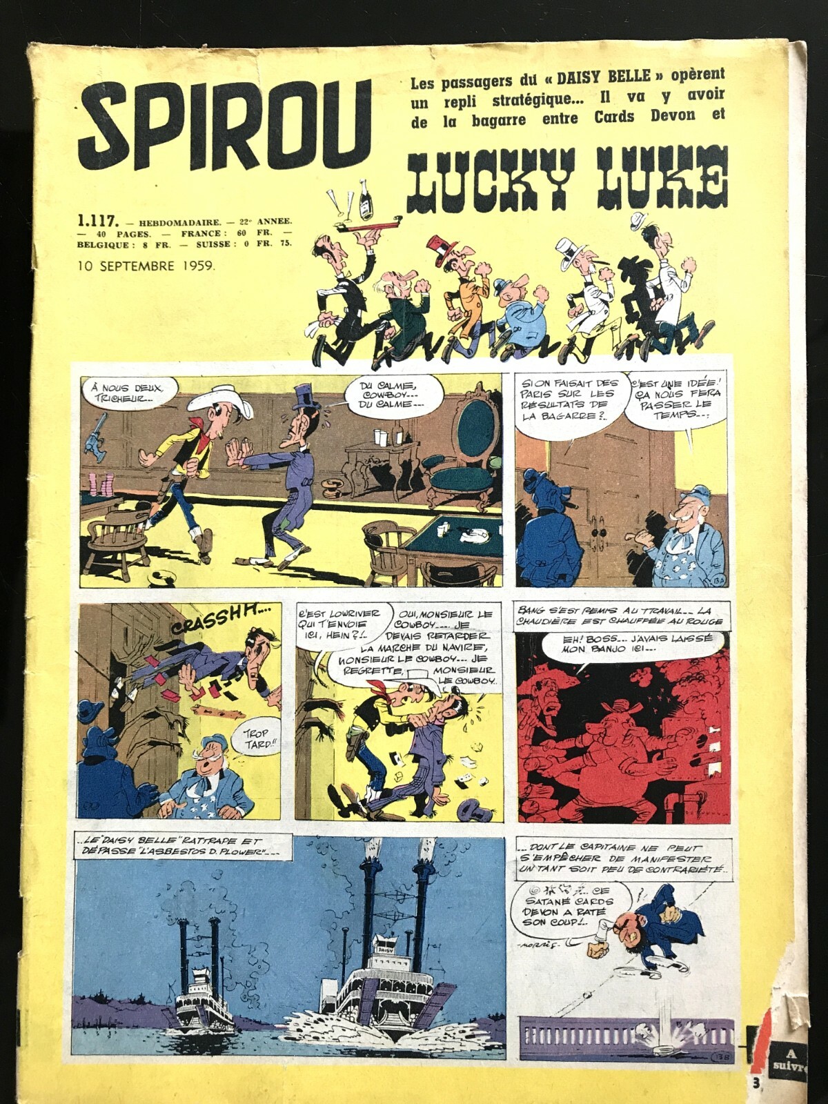 SPIROU N°1117 du 10 Septembre 1959; Lucky Luke/ Complet | eBay