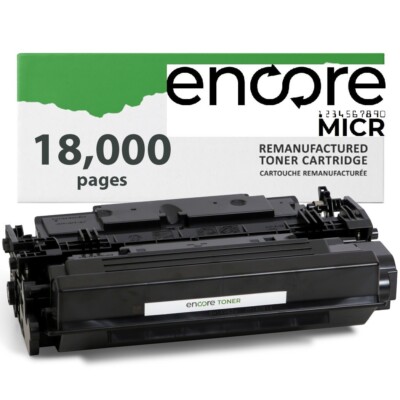 Encore MICR Toner for HP 87X ( CF287X ) to HP M501 M506 M527 high yield ...
