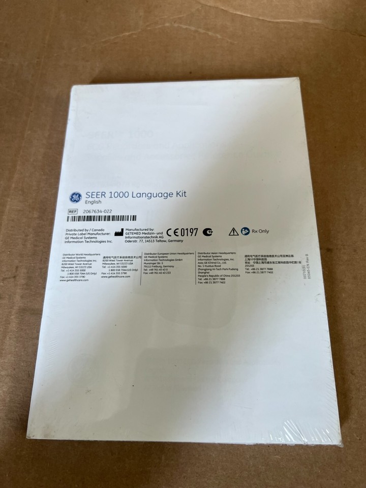 GE Holter SEER 1000 Operating Manual Only | eBay