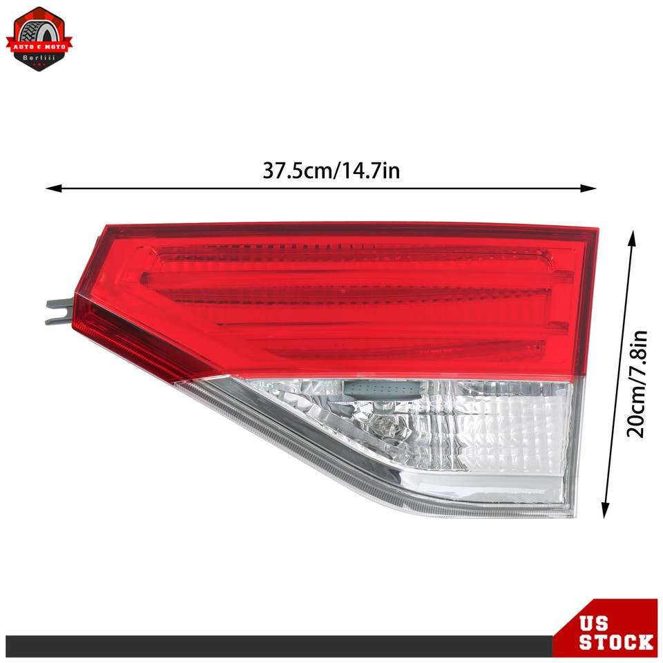 Tail Light Assembly Inner LED Right Passenger Side For 2014-2017 Honda ...