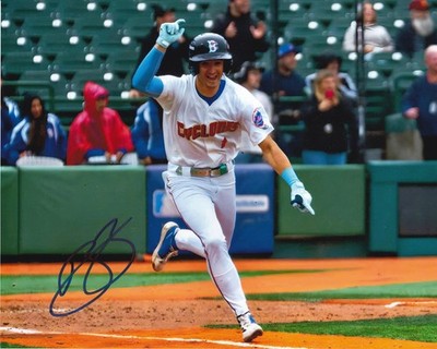 Boston Baro Signed 2025 Brooklyn Cyclones 8x10 Photo New York Mets #18 ...