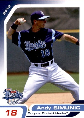 2012 Corpus Christi Hooks Grandstand 22 Andy Simunic Nashville ...