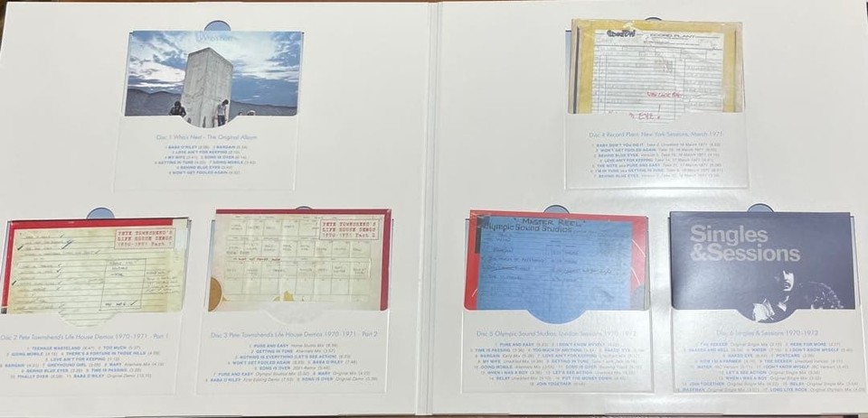 The Whos Next Life House Super Deluxe Edition Rock Album Box Set ...