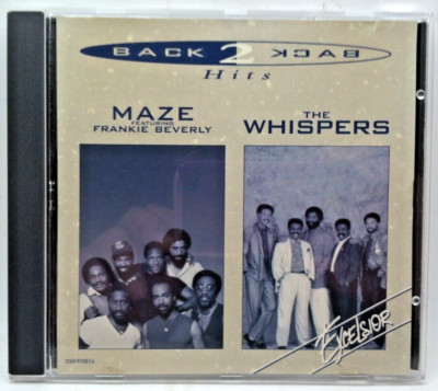 Back 2 Back Hits by Maze w/ Frankie Beverly / The Whispers (CD, 1997 ...