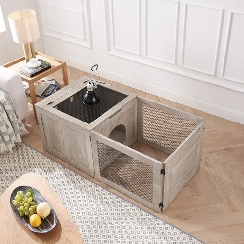 3 in 1 Mutil Purpose Cat Birthing Nesting Box, Cat House and Playpen ...