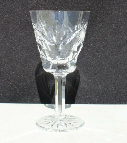 Vintage Waterford Crystal Wine Champagne Glass Ludlow Pattern 6" Tall X ...