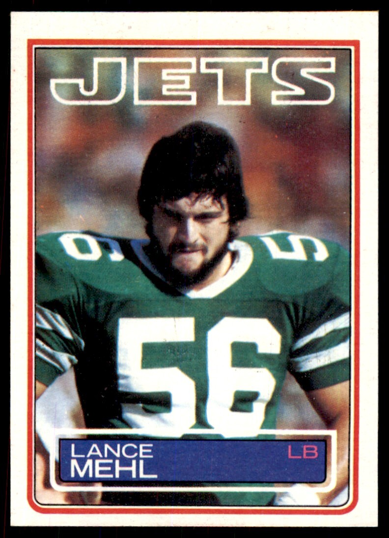 1983 TOPPS] LANCE MEHL NEW YORK JETS #349 | eBay