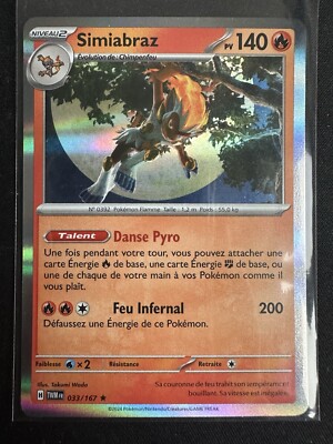 SIMIABRAZ 033/167 - NEUF - HOLO - CARTE POKEMON - EV06 - TWM - FR | eBay