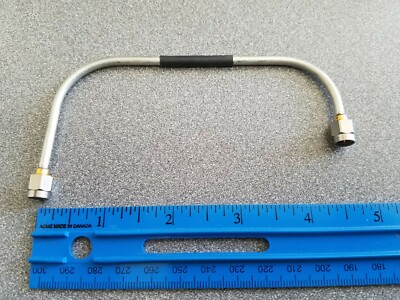 RF Semi Rigid Micro-Coax UT-141-SA-AL-TP-M17 , SMA Male connectors, 6.5 ...