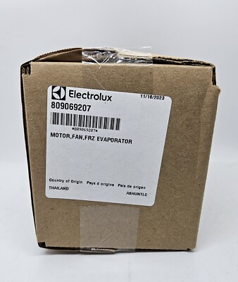 New OEM Electrolux Frigidaire 809069207 Refrigerator Evaporator Fan ...