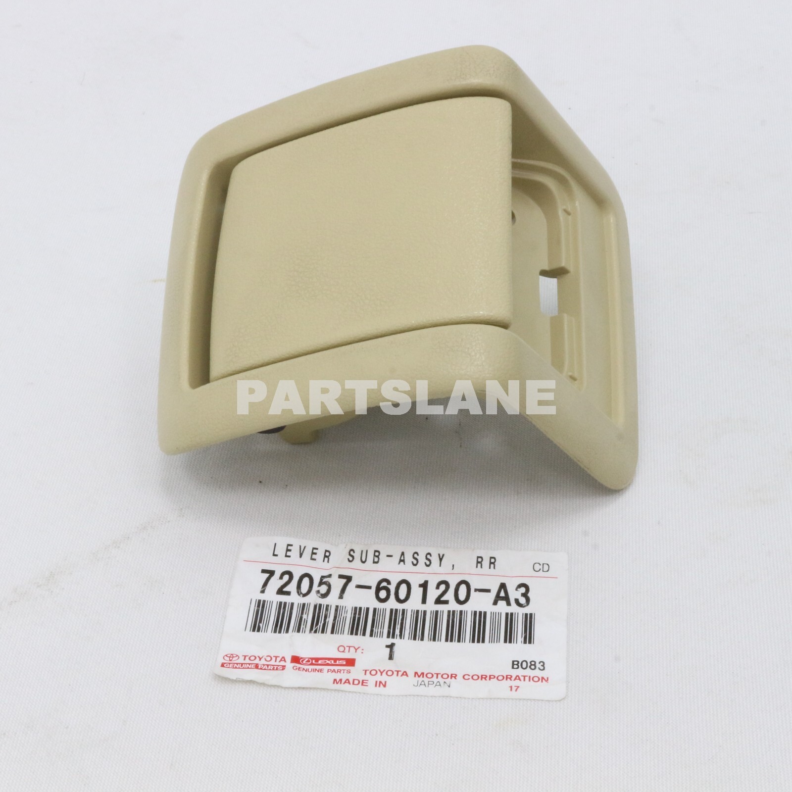72057-60120-A3 Toyota OEM Genuine LEVER SUB-ASSY REAR SEAT LOCK CONTROL ...