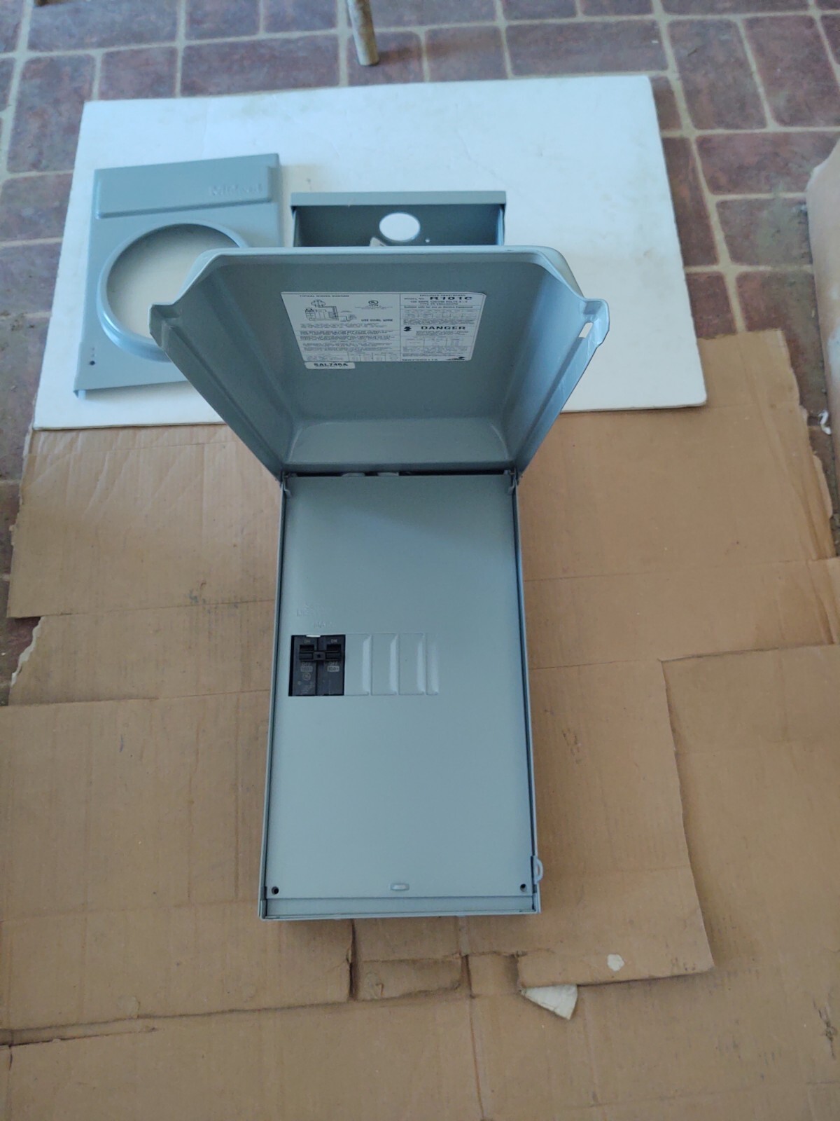 MIDWEST # R101C / 100 AMP, 120/240, 1 PHASE, RINGLESS METER BASE ...