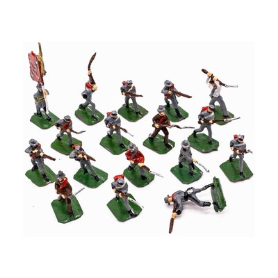 Lot Historical Loose Mini 28mm Confederate Infantry Collection #3 NM | eBay