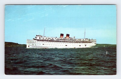 The Georgian Bay Line Sister Ships Vtg Postcard SAL23 | eBay