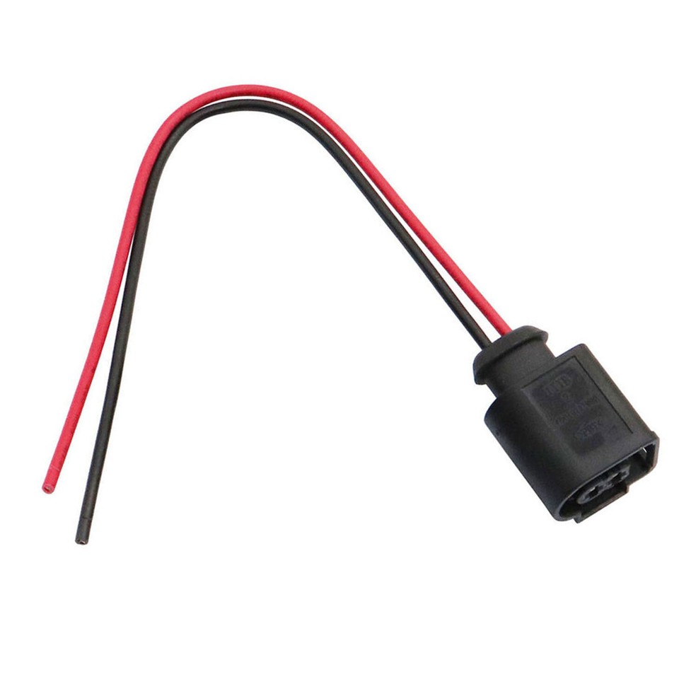 2PCS Pigtail Plug Wiring Connector For VW Passat Golf Audi A3 A6 ...