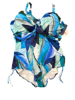 Fantasie SPLASH Aguada BeachTwist Front One-Piece Swimsuit, US 36G, UK ...