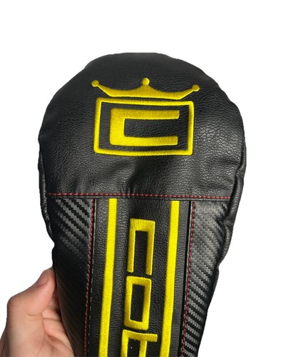 Cobra Golf Speedzone Black Yellow Wood Head Cover Golf Club Headcover ...