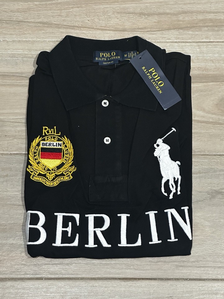 Polo Ralph Lauren Berlin Germany #5 Polo Shirt Big Pony Chief Keef ...
