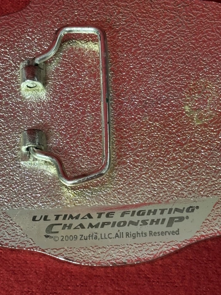 UFC Championship belt buckle Gold | eBay