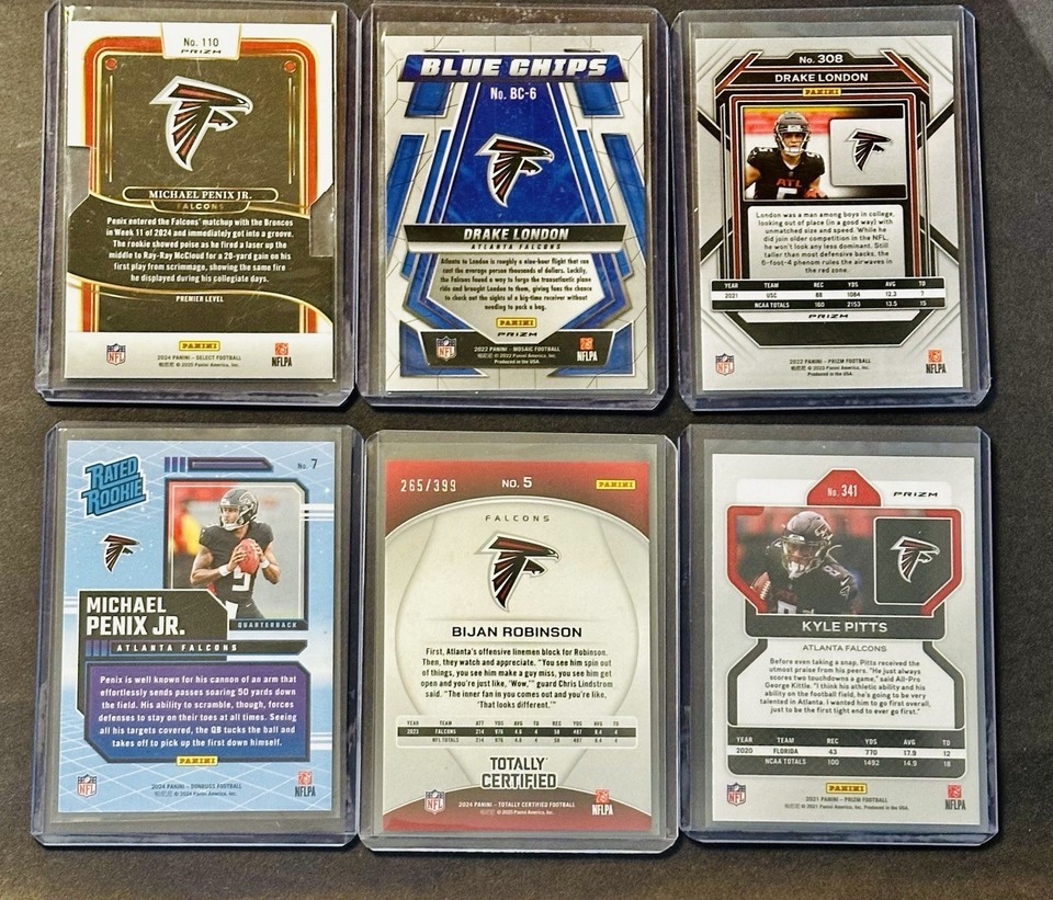 Drake London Orange Cracked Ice Prizm Rookie FIRE LOT🔥🔥🔥🔥🔥🔥🔥🔥🔥 | eBay UK