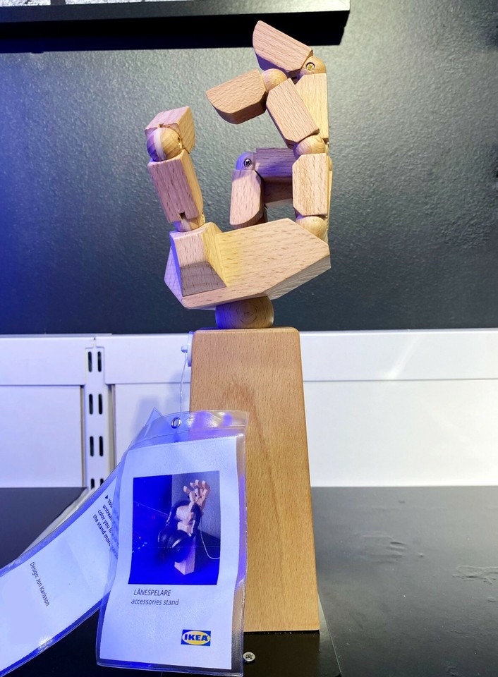 Ikea LANESPELARE LÅNESPELARE Accessories Stand Moveable Hand, Solid ...
