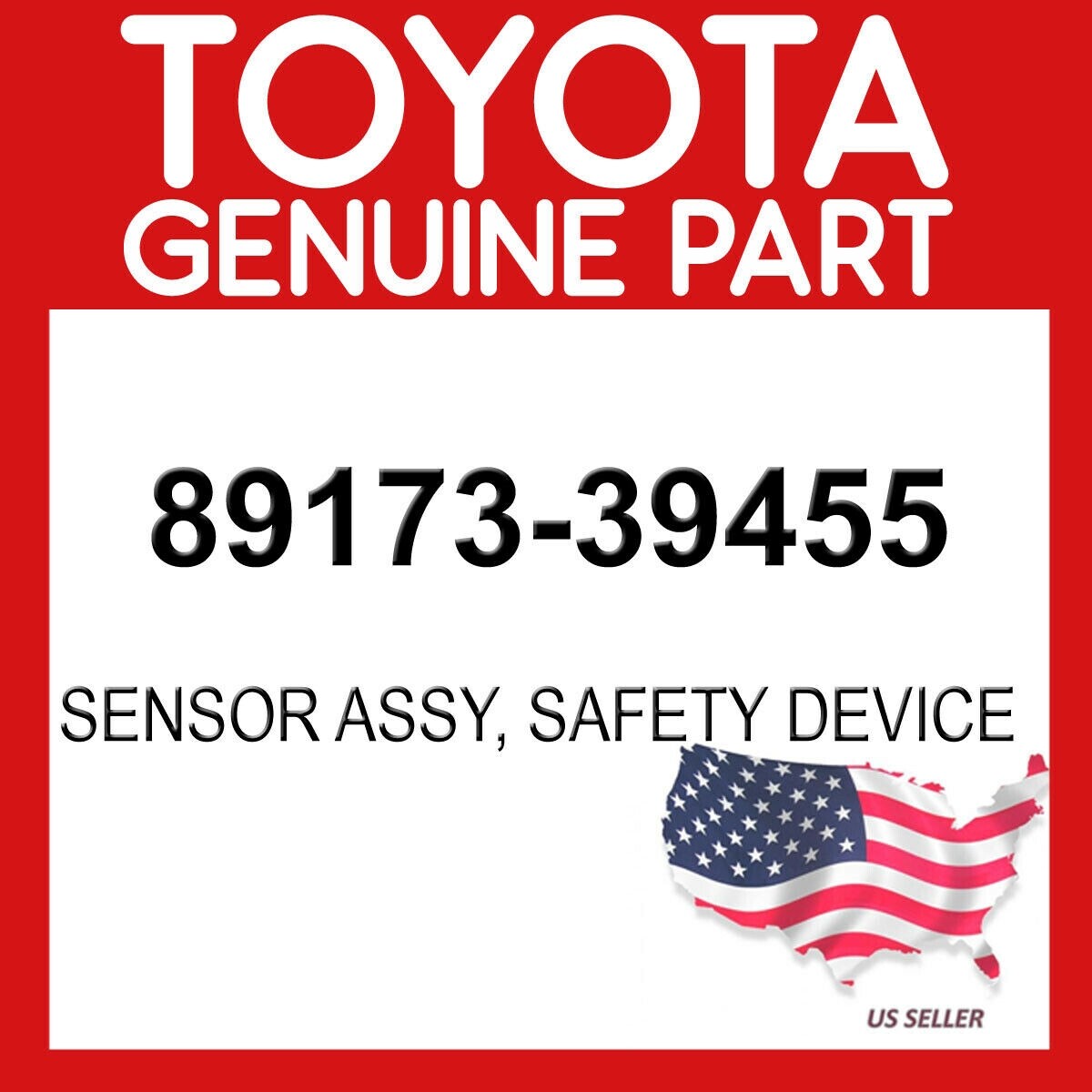 Toyota Genuine 89173-39455 Sensor Assy Safety Device 8917339455 OEM | eBay