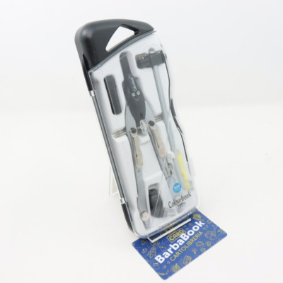 COMPASSO BALAUSTRONE CON FRIZIONE E PROLUNGA COLOURBOOK ACCIAIO ...