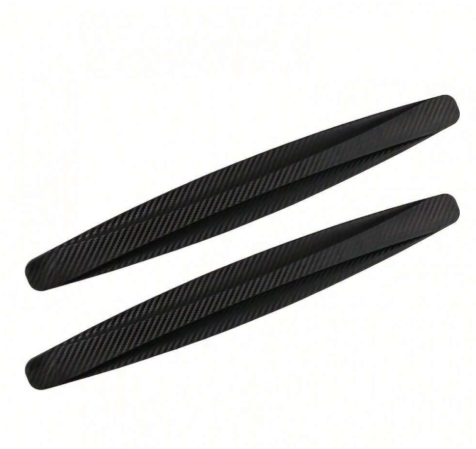 2 PCS Car Bumper Protector Strips - Anti-Scratch & Collision Guard ...