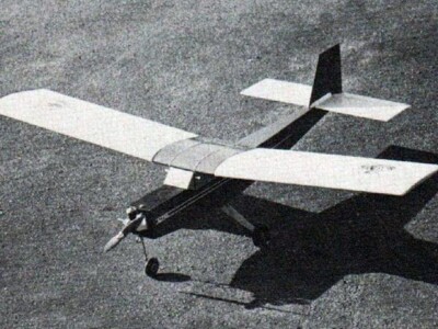 Alpha RC Sport Model 40" Wingspan R/C Model Airplane Printed Plans ...