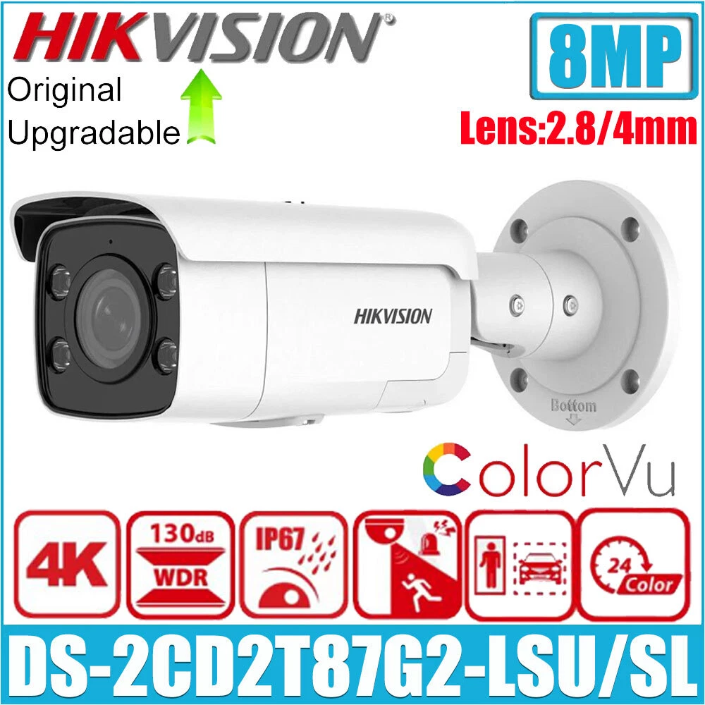 Hikvision 4K 8MP ColorVu Fixed IP Camera Review, 43% OFF
