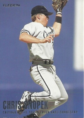 1996 Fleer Chicago White Sox Team Set Chris Snopek 14 | eBay
