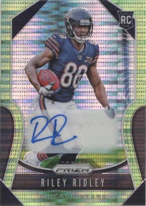 2019 Panini Prizm - Rookies Riley Ridley #354 Neon Green Pulsar Prizm ...