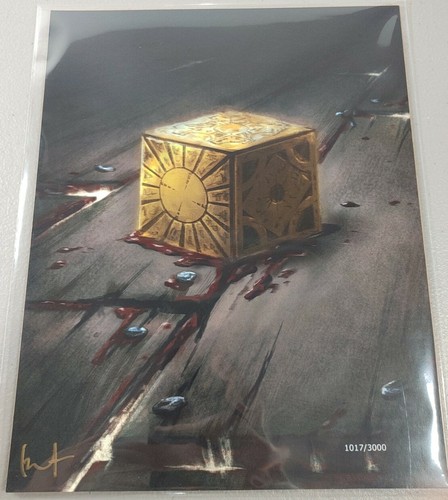 2021 Bam Horror Nov Artist Alley Pinhead Variant 8x10 James Bousema ...